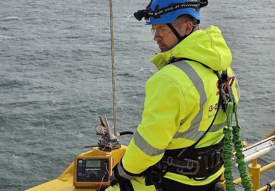 Installation and inspection of lightning protection and grounding ...